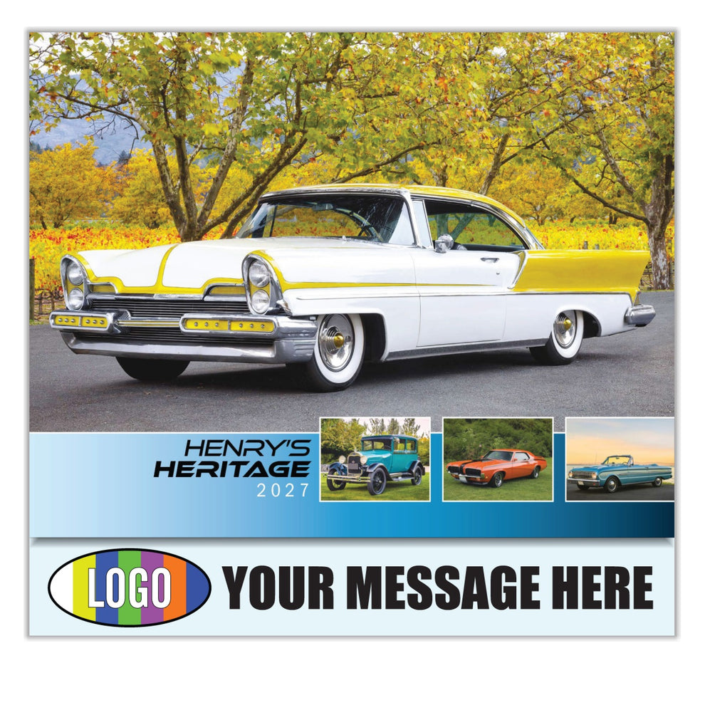 Ford Cars Wall Calendar | 2027 Business Promotion | low as 65 cents ...